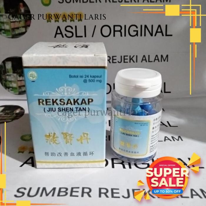 Jual REKSAKAP JIU SHEN TAN OBAT GINJAL NEFRITIS BOCOR PROTEIN BEST ...