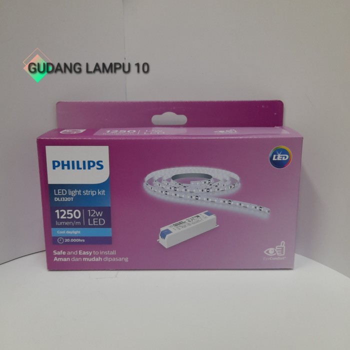 Jual BEBAS ONGKIR - LED Strip Philips DLI320T 12 Watt/Meter 5 Meter ...