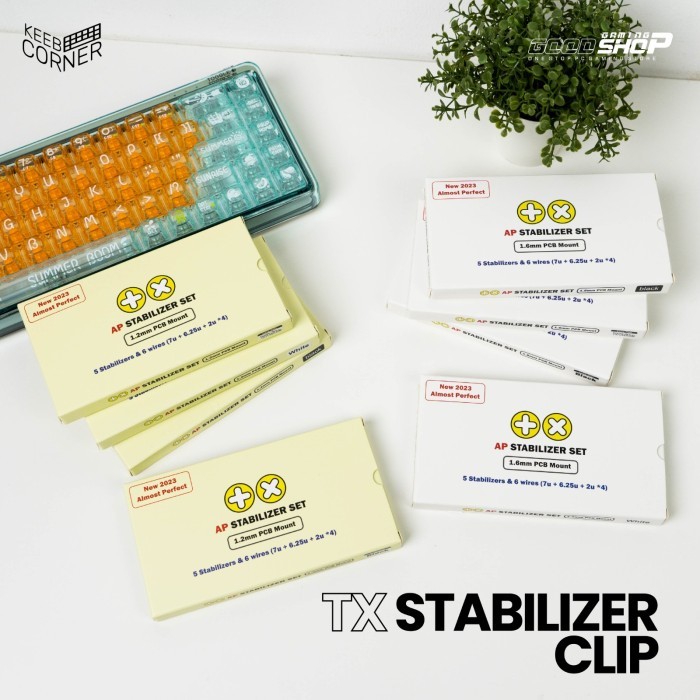 Jual TX Stabilizer Clip in Mechanical Keyboard - 2023 AP Version ...