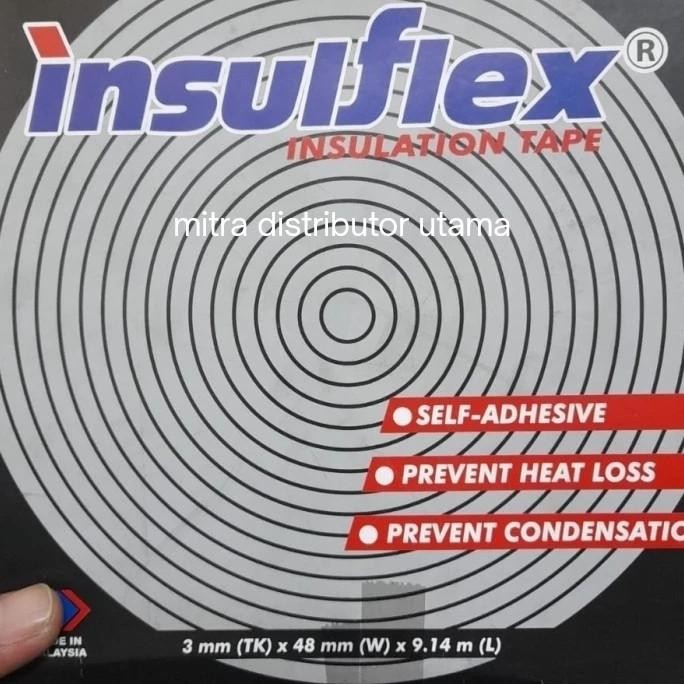 Jual Terbaru Lem Isolasi Insulflex Foam Tape Insulasi Pipa AC Tembaga ...
