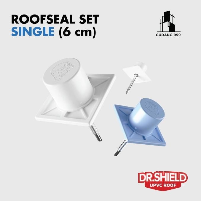 Jual baut roofing upvc 6 cm / roof seal set / skrup roofing / atap upvc ...