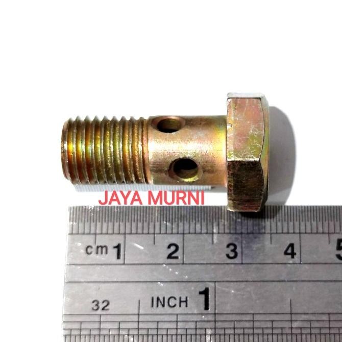 Jual baut solar 12 mm kunci 19 drat 1.5 banjo nipple m12 x 1.50 nepel ...