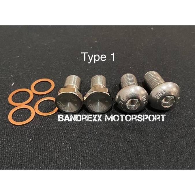 Jual baut kaliper brembo 4p + baut banjo kaliper. !! | Shopee Indonesia