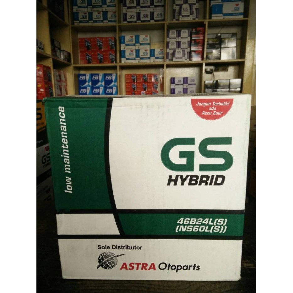 Jual Harga Spesial !! Aki Mobil Toyota Kijang Innova Gs Astra Hybrid Ns60Ls Aki Basah | Shopee ...