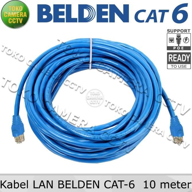 Jual KABEL LAN BELDEN CAT 6 10 METER Garansi | Shopee Indonesia