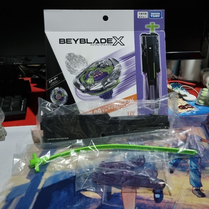 Jual [LAUNCHER ONLY] Beyblade X UX-09 Samurai Saber Hold Launcher Grip ...