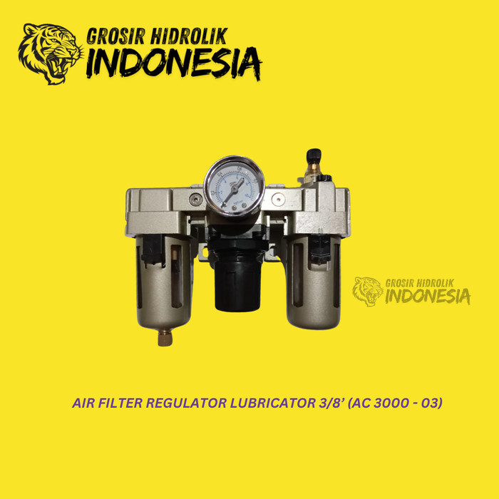Jual AC 3000 - 03 PNEUMATIC AIR FILTER REGULATOR LUBRICATOR 3 BARIS ...