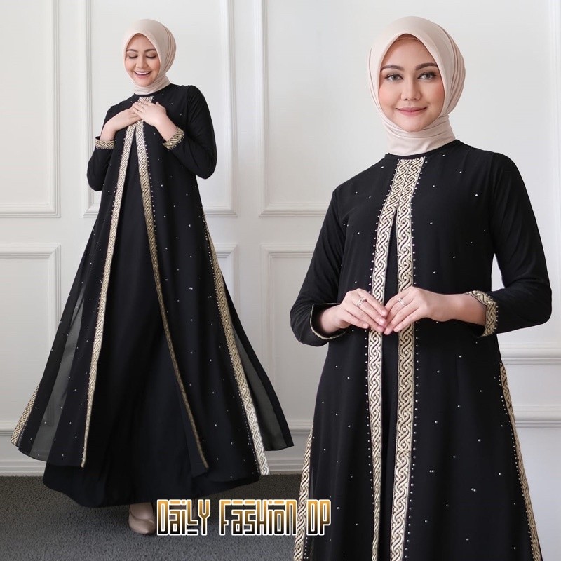 Jual Terbaru 2025 Ghamis Bju Gamis Ibuibu Pengajian Gamis Lebaran Idul ...