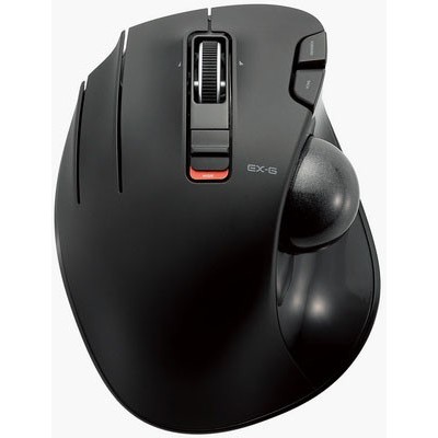 Jual ELECOM Wireless Track Ball Mouse for Left Handed Ergonomic M ...