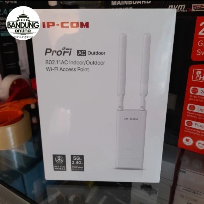 Jual IPCom iUAP AC-M 802.11ac Dual Band Access Point AP Unifi IP-Com ...