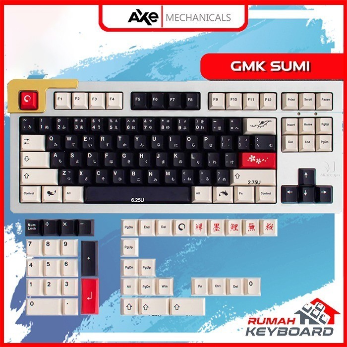 Jual KEYCAP - KEYCAPS - CHERRY - GMK SUMI - PBT - DYE SUB | Shopee ...