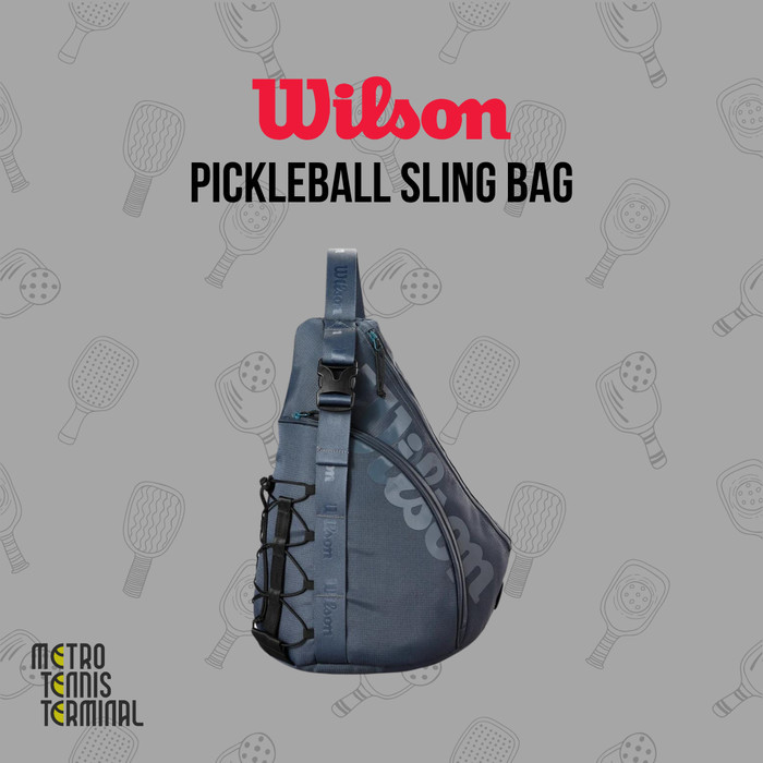 Jual Wilson Pickleball Triangle Sling Bags 2024 ( Tas Raket Pickleball ...