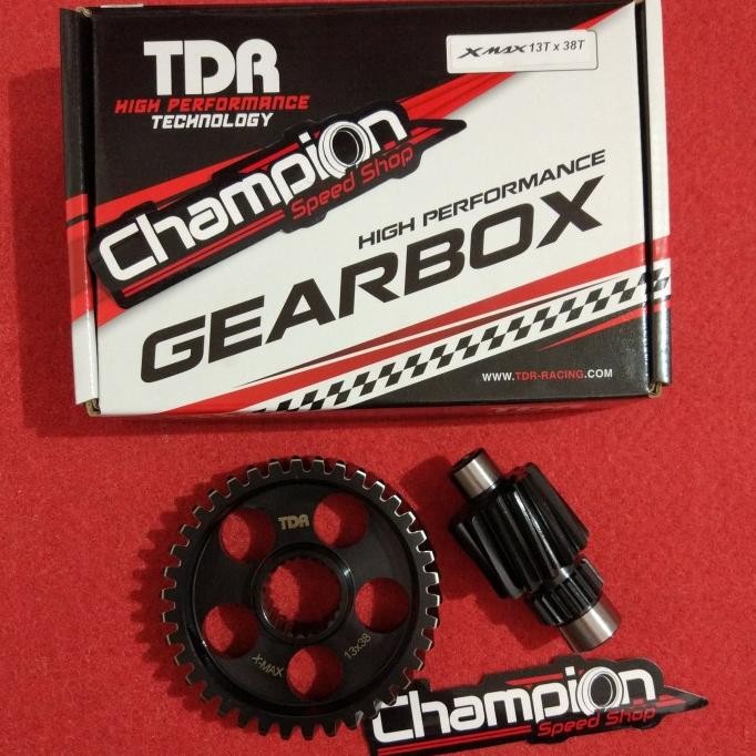 Jual gear ratio set tdr racing 13t x 38t yamaha xmax 250 !! | Shopee ...