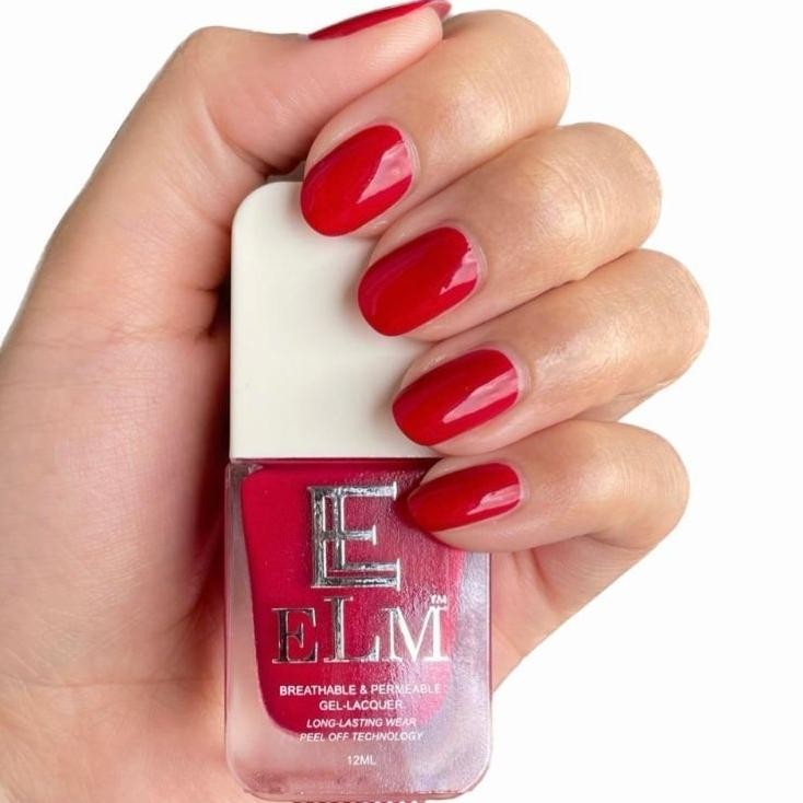 Jual Red Chilli - Elm Beauty - Breathable/Peel Off/Wudhu Friendly Nail ...
