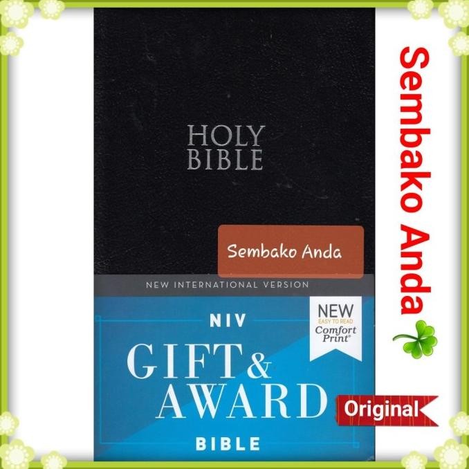 Jual Niv Gift & Award Holy Bible. New International Version. | Shopee ...