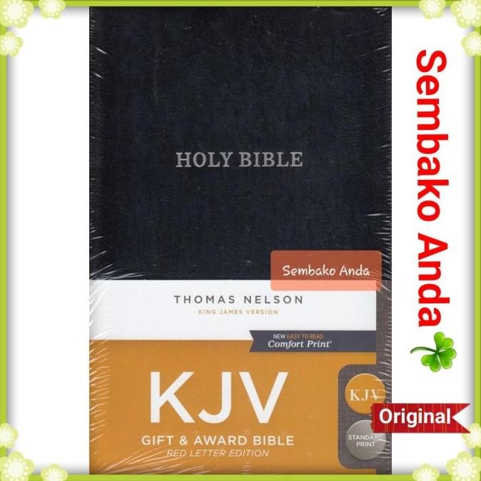 Jual Kjv Gift & Award Bible. King James Version. Alkitab Bahasa Inggris ...