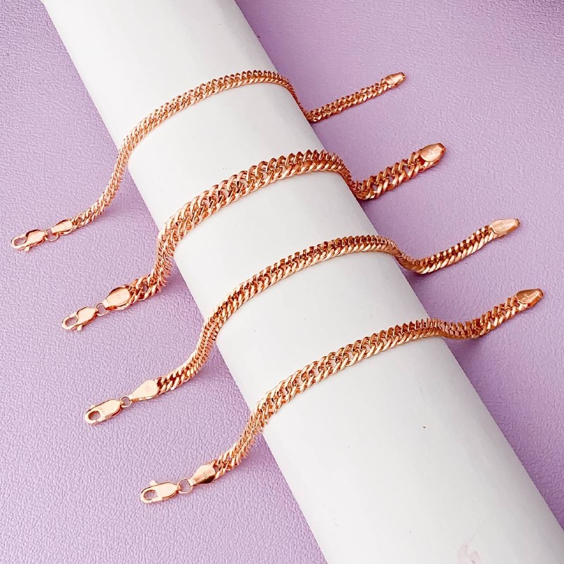 Jual MCG - Yellow Gold For Bracelet - Gelang Model Rantai Hollow 16k ...