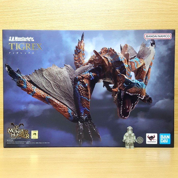 Jual S.H. MonsterArts Tigrex Flying Wyvern Figure SHM MONSTER HUNTER ...