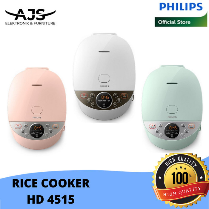 Jual Rice Cooker Philips Hd 4515 Rice Cooker Digital Hd 4515 - Smooth ...