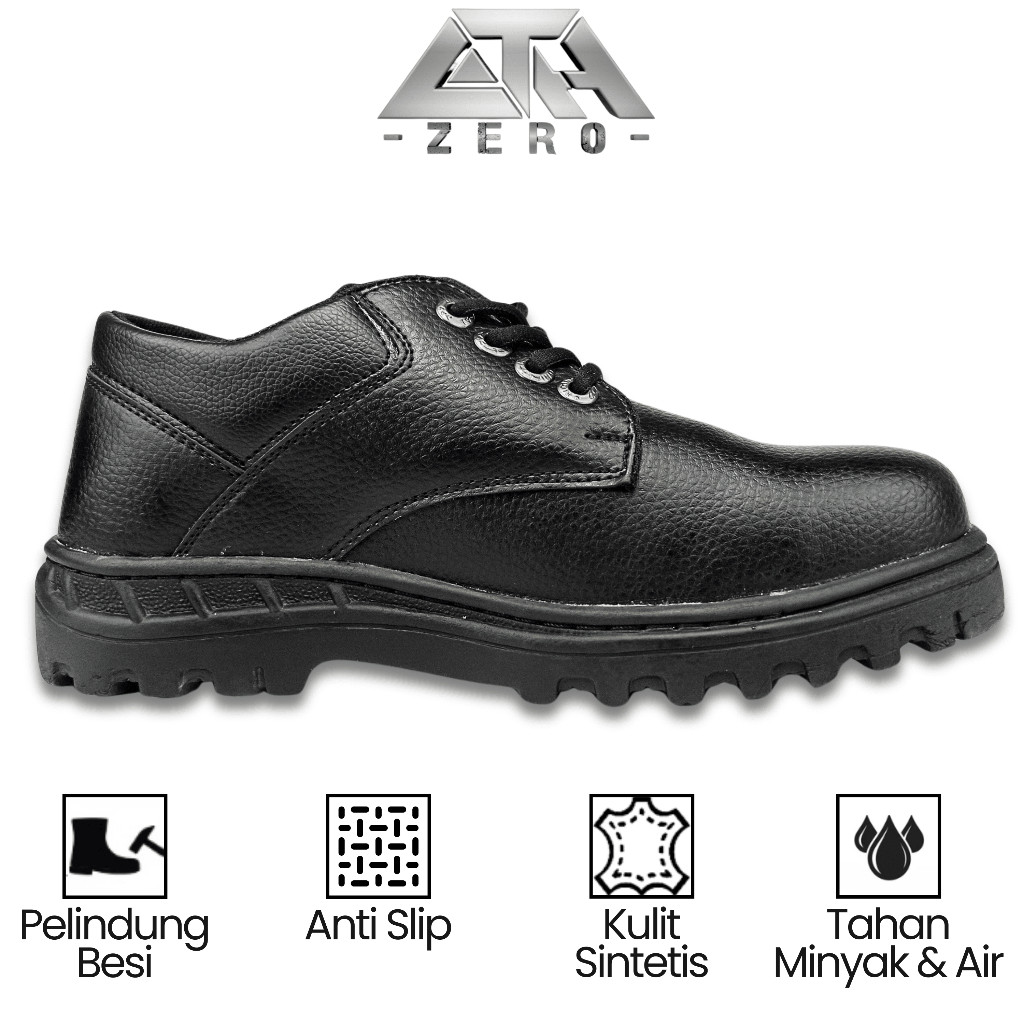 Jual Sepatu Safety Sepatu Safety ATH ZERO Safety Low Boot Sepatu Kerja ...