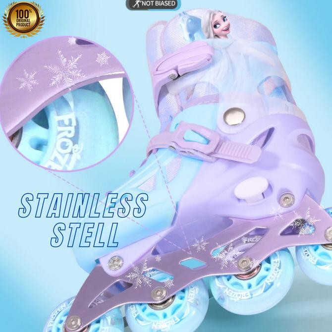 Jual Sepatu Roda Frozen Anak Perempuan Full Set 100% Original Disney ...