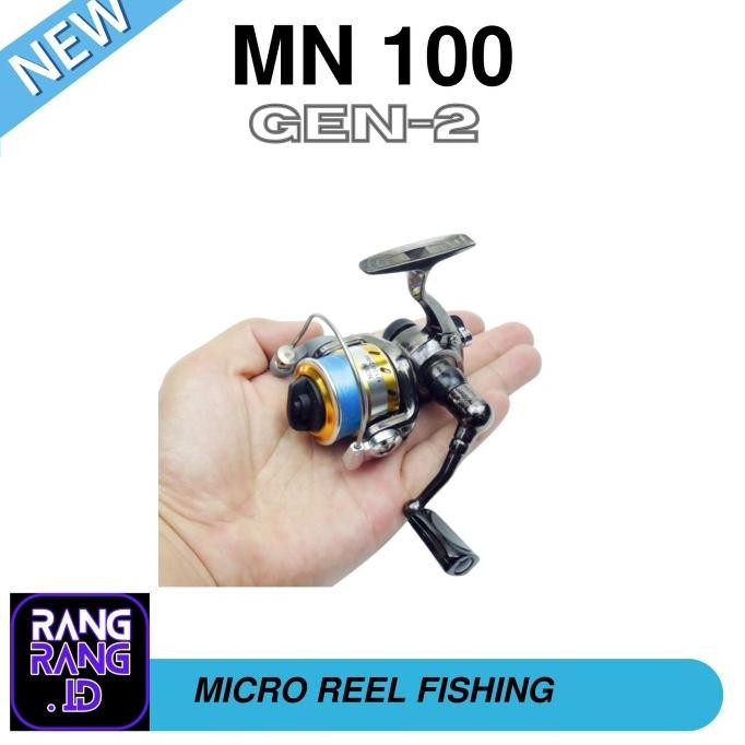 Jual Reel Pancing MN100 GEN-2 Mini Spinning Micro Reel Fishing ...