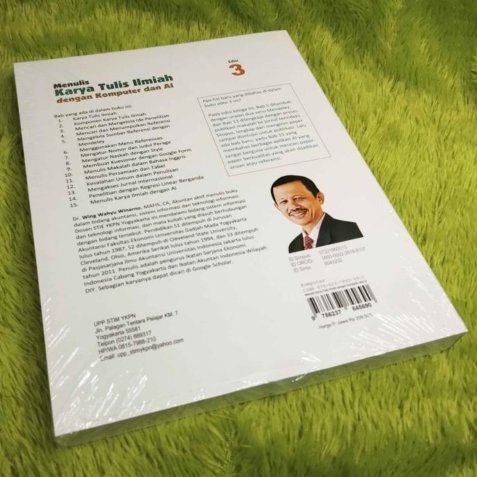 Jual Buku Menulis Karya Tulis Ilmiah Dengan Komputer - Wing Wahyu ...