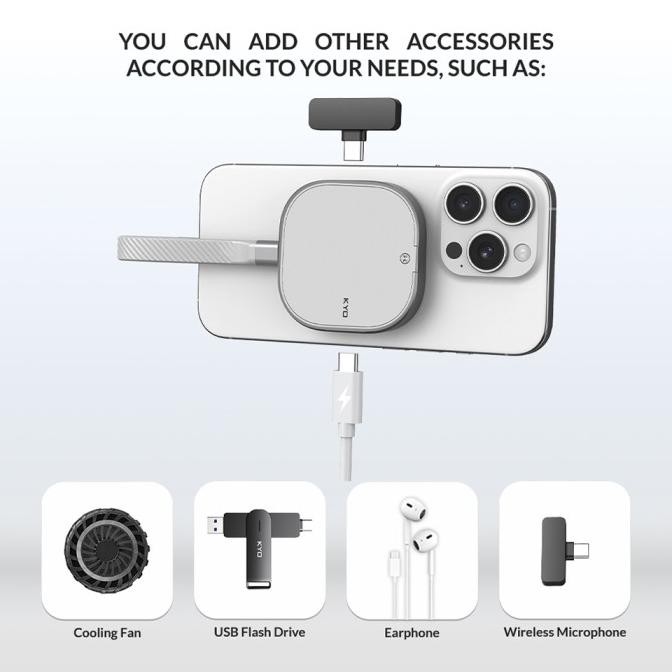 Jual KYO MAGDRIVE MD10 10Gbps Magsafe MAGNECTIC SSD PORTABLE USB 3.2 ...