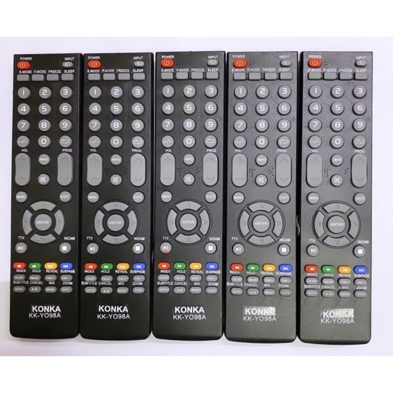Jual Remote remote TV KONKA LCD LED KK-098A | Shopee Indonesia