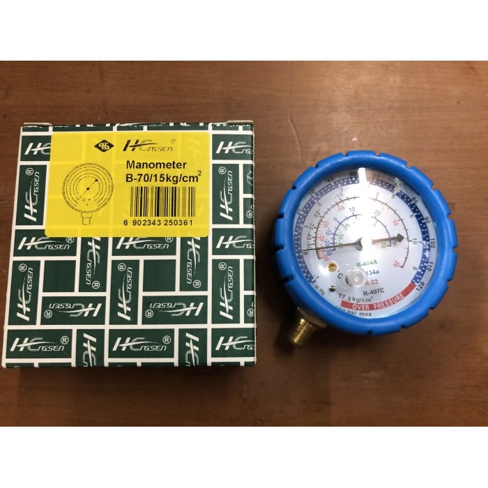 Jual METERAN MANIFOLD LOW R22 & R134A PRESSURE GAUGE MANOMETER FREON ...