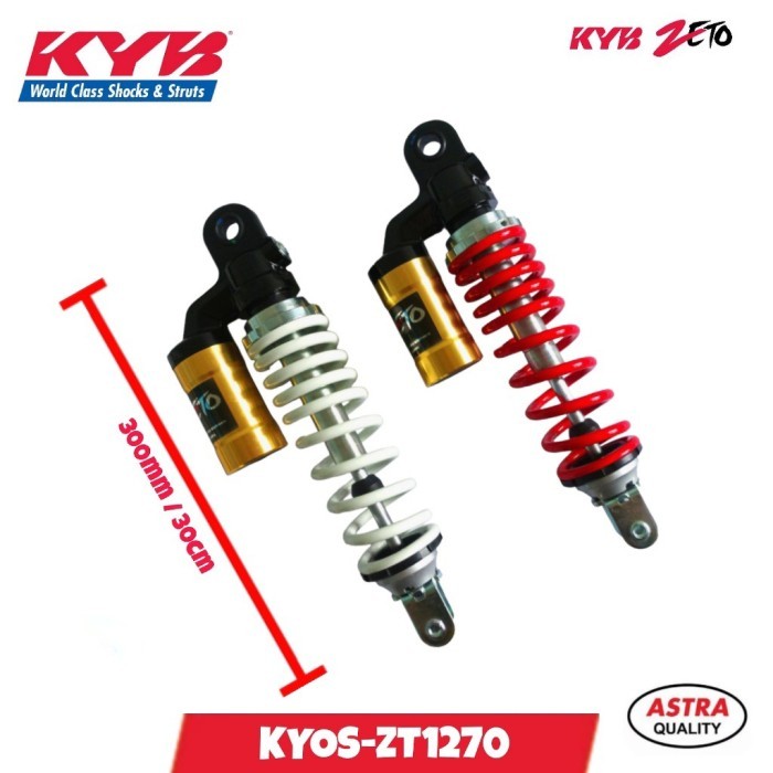Jual Shock Breaker Tabung Motor Aerox 125 Lexi Kyb Zeto 1270 Ori 300 Mm | Shopee Indonesia