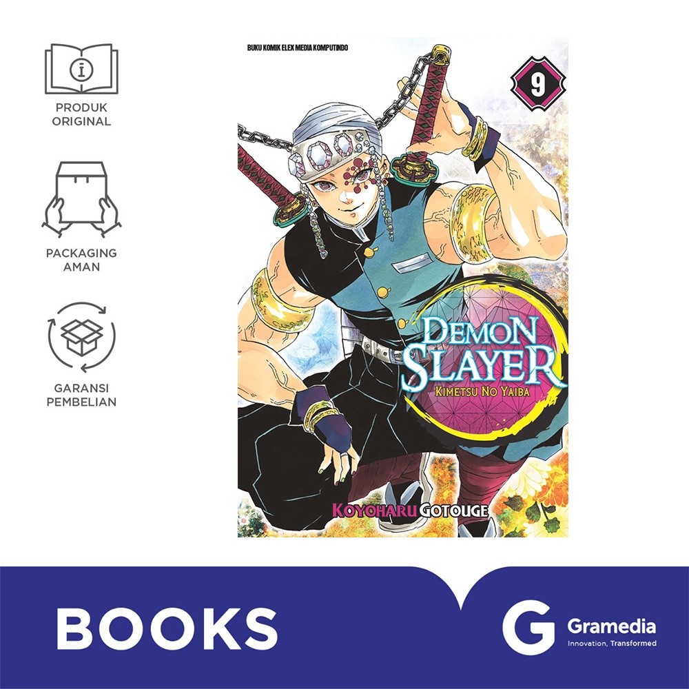 Jual Demon Slayer Kimetsu No Yaiba 09 Shopee Indonesia