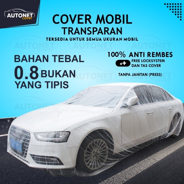 Jual Cover Mobil Transparan Plastik Bening Tebal Alphard Xenia Luxio ...