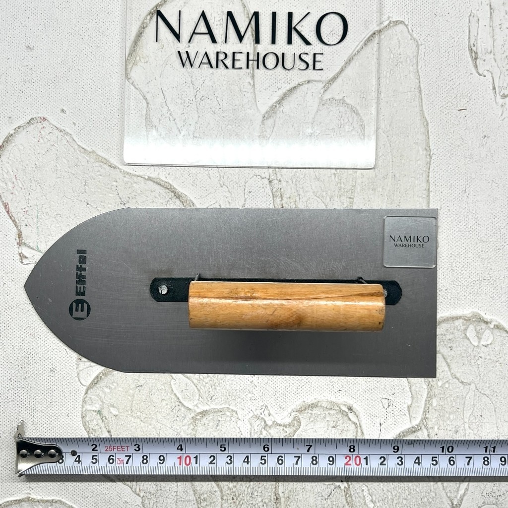 Jual EIFFEL Roskam plastering Trowel lancip gagang kayu | Shopee Indonesia