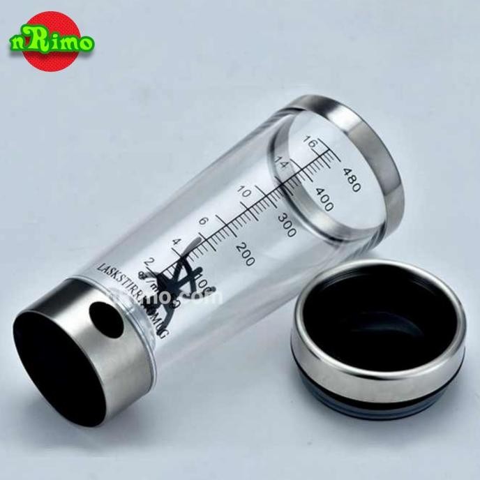 Jual Botol Shaker Gym Whey Protein Electric Mixing Cup Portable Mixer ...