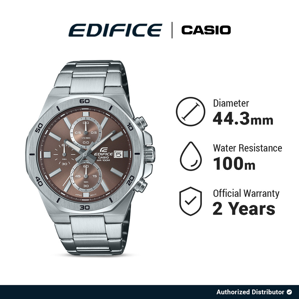 Jual Edifice EFV-640D-5AVUDF Original Jam Tangan Pria Analog Digital ...