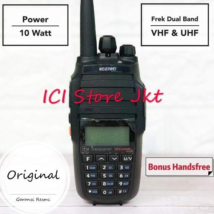 Jual HT Weierwei UV888 (Garansi Resmi) | Shopee Indonesia