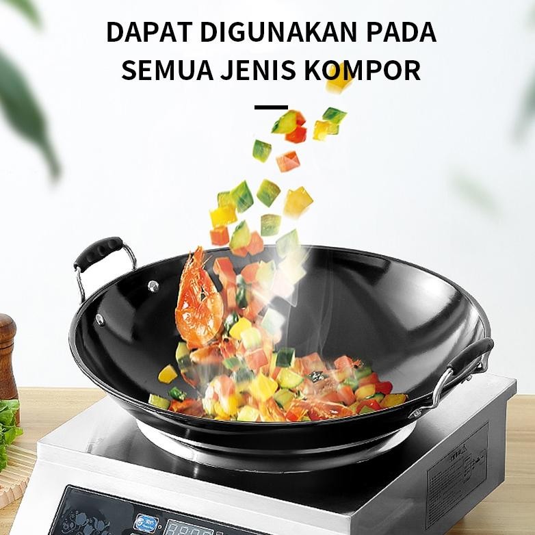 Jual PENAWARAN SPESIAL GM Bear Wajan Kuali 30cm 1070-Wajan Penggorengan ...