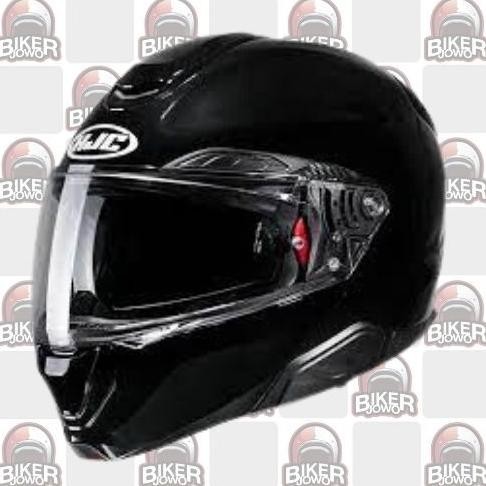 Jual ASLI HJC RPHA 91 MODULAR HELMET MATT BLACK - WHITE - BLACK - N ...