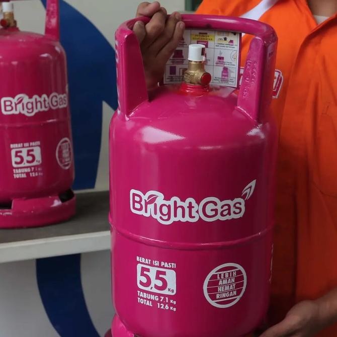 Jual Tabung gas bright 5.5 kg+Isi Pertamina | Shopee Indonesia
