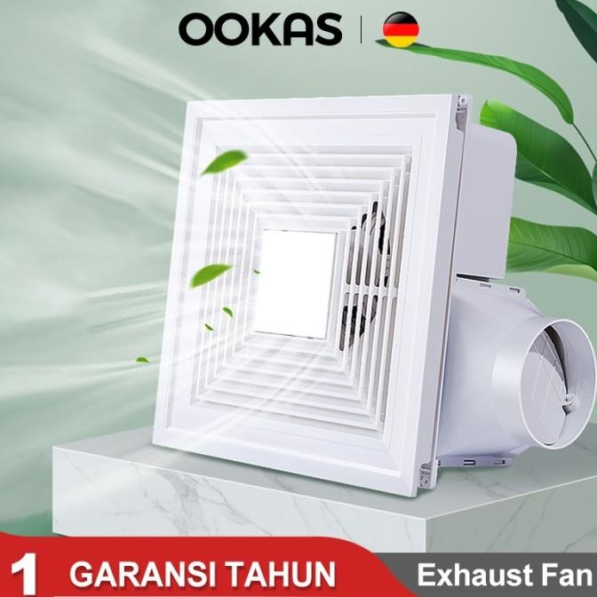 Jual Ookas Ducting Exhaust Fan Plafon 12 Inch Kipas Blower Exhaust ...