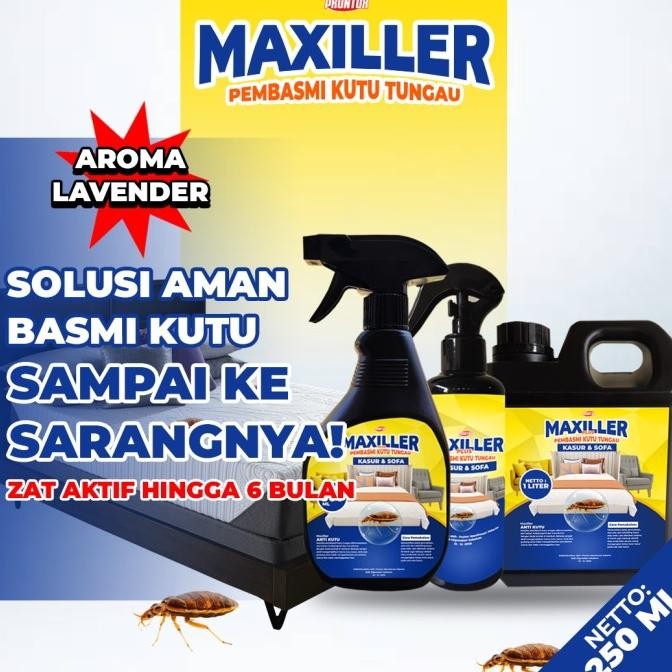Jual Pembasmi Kutu Kasur Maxiller Plus Pembasmi Kutu Busuk Tumbila Kutu ...
