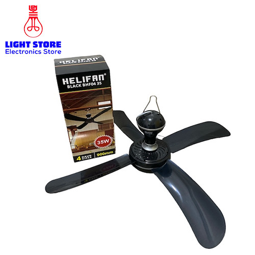 Jual HELIFAN BHF 04 35 BLACK Kipas Angin Gantung Plafon 35 Watt ...