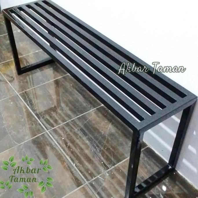 Jual Kursi Taman Besi / Kursi Tunggu / Bench / Kursi Teras Panjang ...