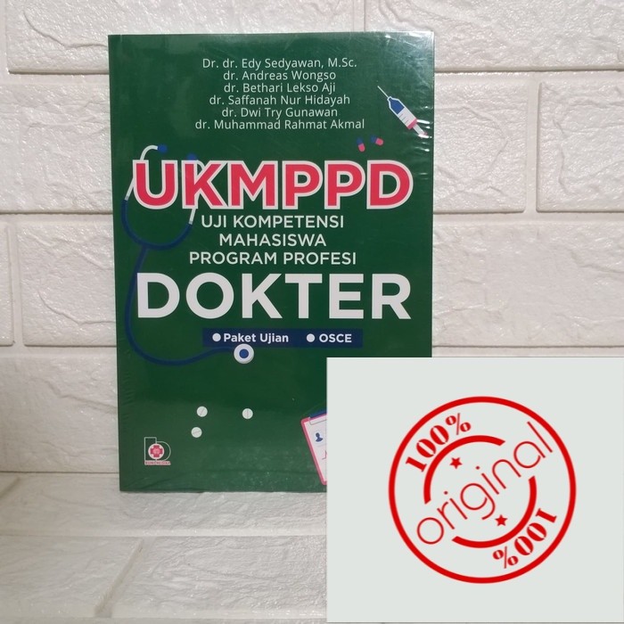 Jual UKMPPD : UJI KOMPETENSI MAHASISWA PROGRAM PROFESI DOKTER B.MEDIKA, BUMI AKSARA [ORIGINAL ...
