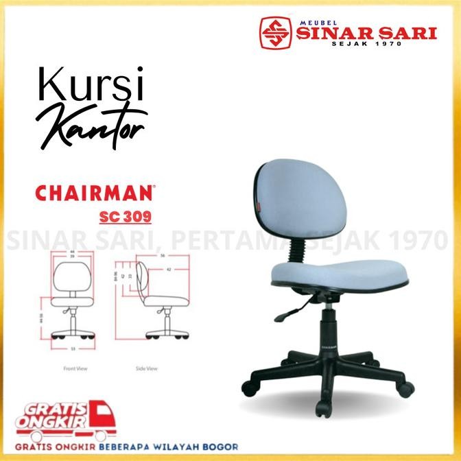 Jual Kursi Kantor / Office Chairman SC-309 | Shopee Indonesia
