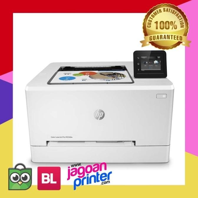 Jual HP Color LaserJetPro M254DW M 254 DW Warna Wireless Laser Printer ...