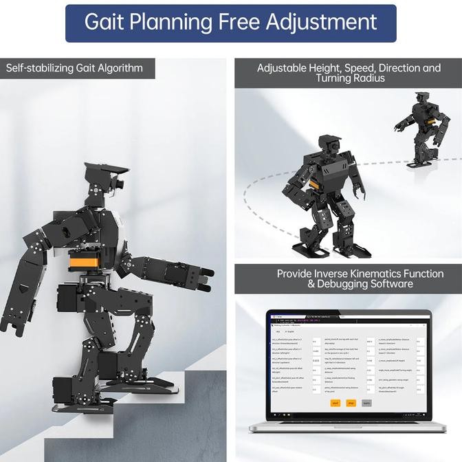 Jual PROMO HIWONDER AINEX ROS EDUCATION AI VISION HUMANOID ROBOT ...