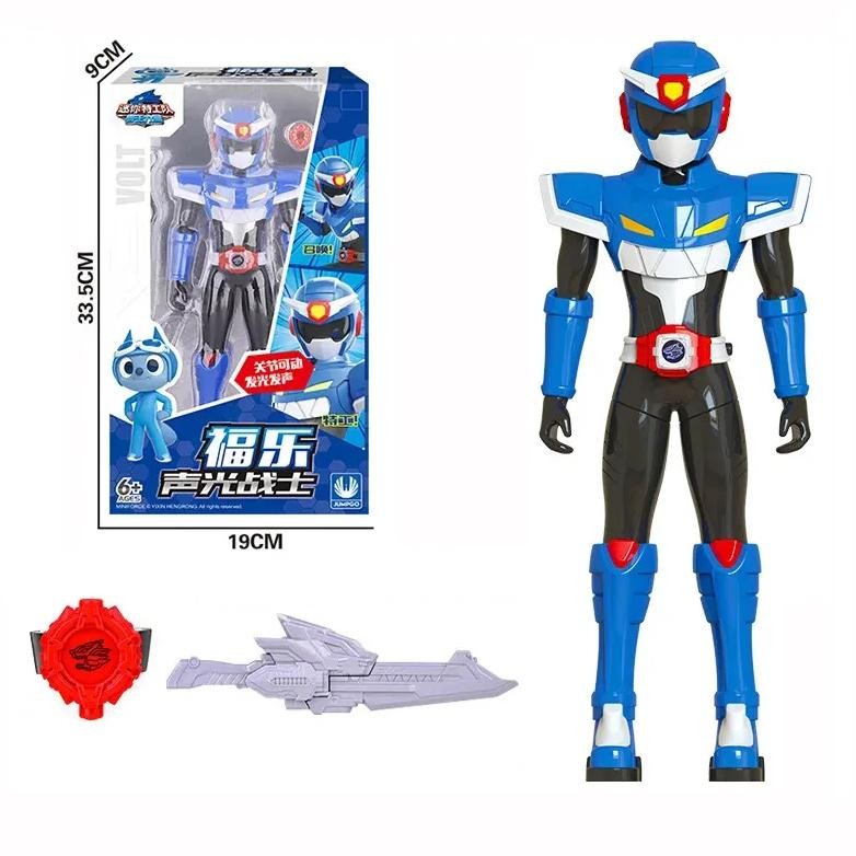 Jual mini force transformation toys with sound and light action figures ...