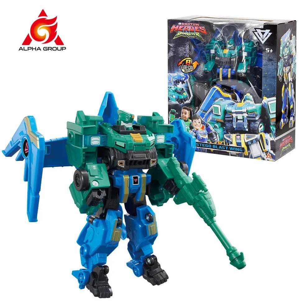 Jual quantum heroes dinoster 2-in-1 stego blast wing transfrom from car ...